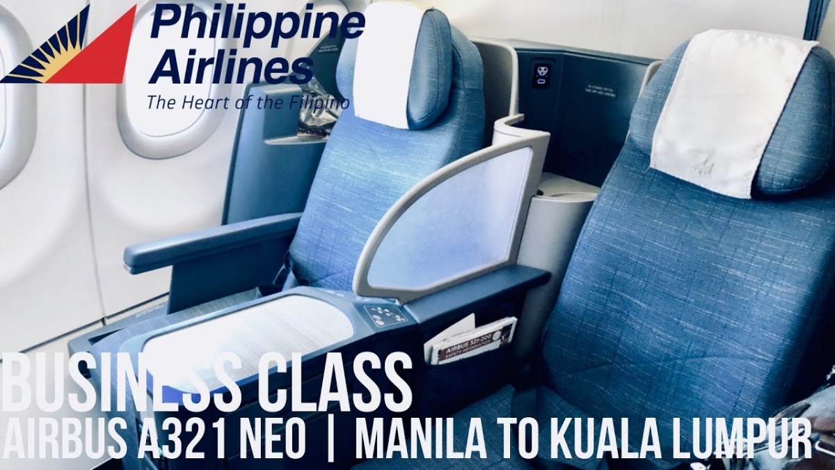 Review: Philippine Airlines Business Class Airbus A321neo Manila to ...