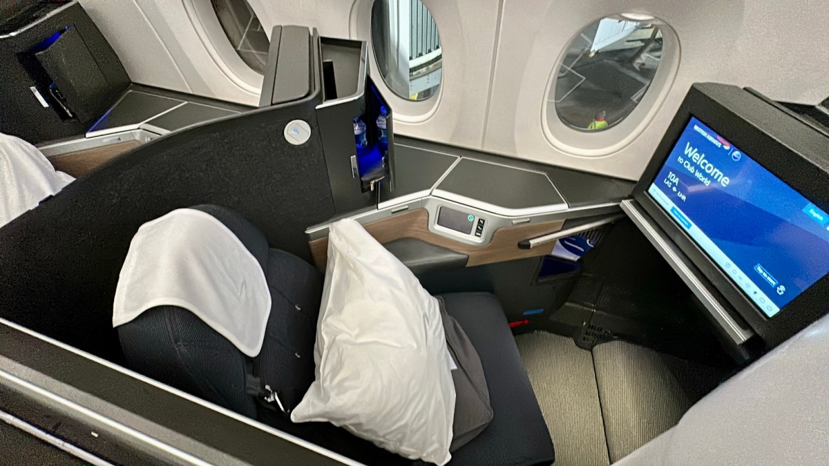 British Airways Club Suite Business Class Airbus A350-1000 XWB | Las ...